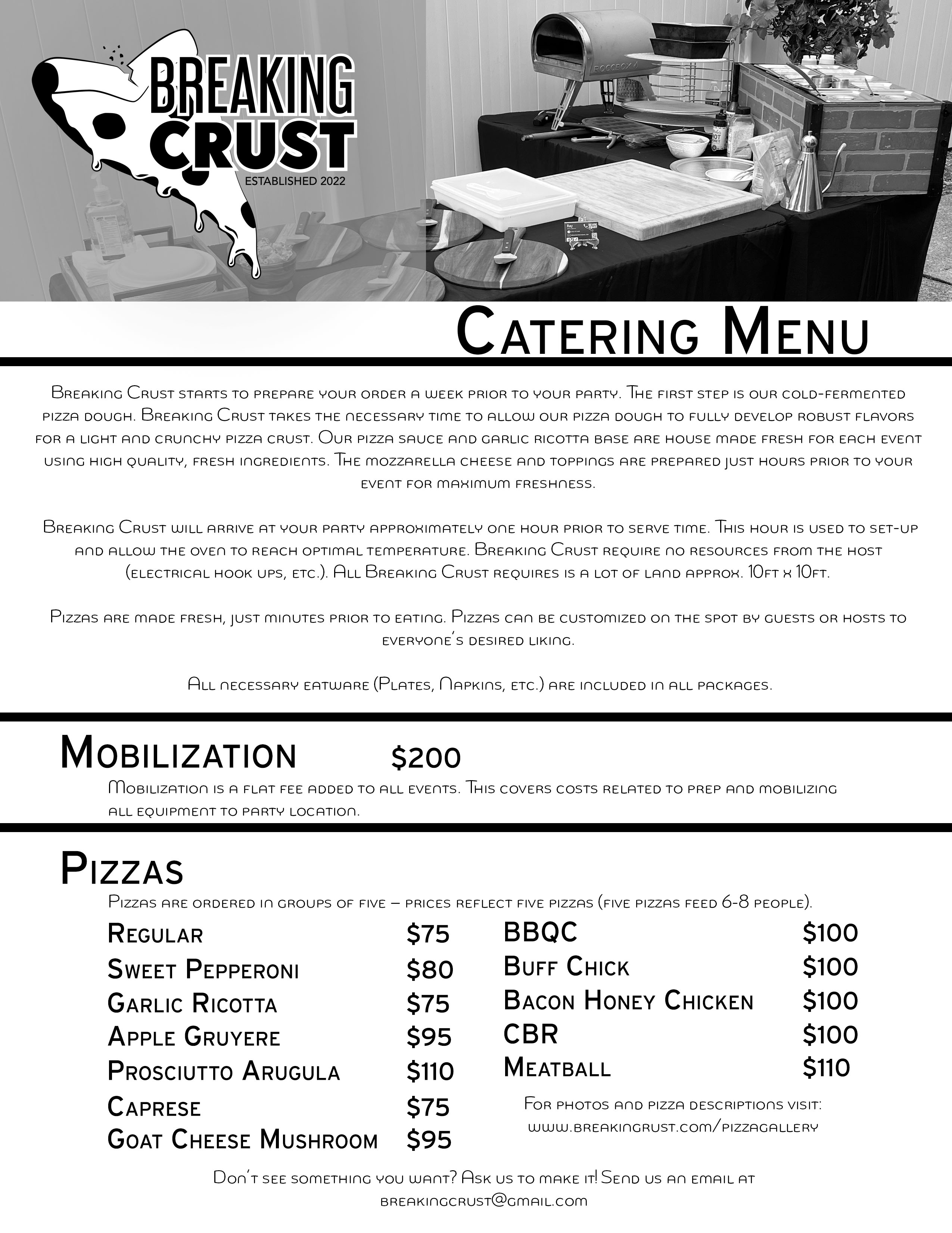 Book Now – Breaking Crust