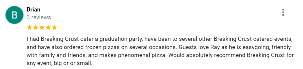 Book Now – Breaking Crust